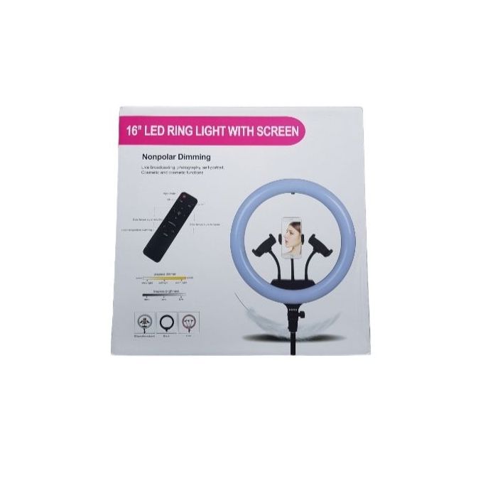 16 Inches Ring Light LED And Tripod - SS Camera