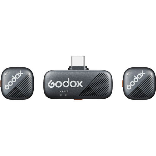Godox Cube-SC 2-Person Wireless Mic System (2.4 GHz) - SS Camera